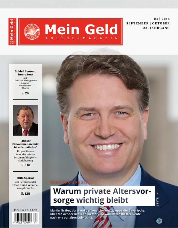 Mein Geld 04 | 2016 - Anlegermagazin Mein Geld